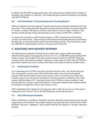 Continuous monitoring strategy_guide_072712 | PDF