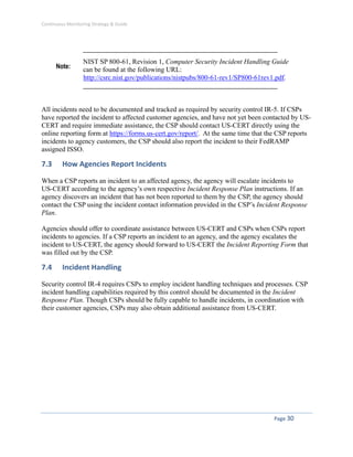 Continuous monitoring strategy_guide_072712 | PDF