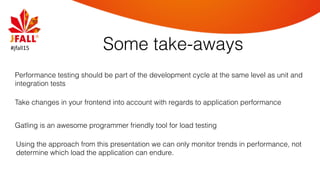 Continuous performance: Load testing for developers with gatling | PPT
