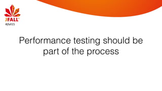 Continuous performance: Load testing for developers with gatling | PPT