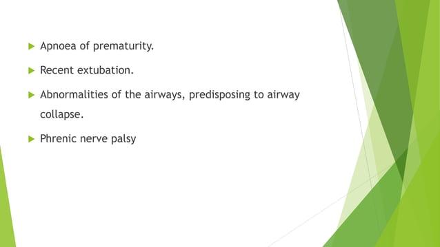 Continuous possitive pressure ventilation (cpap) | PPTX