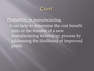 Continuous probability Business Statistics, Management | PPTX