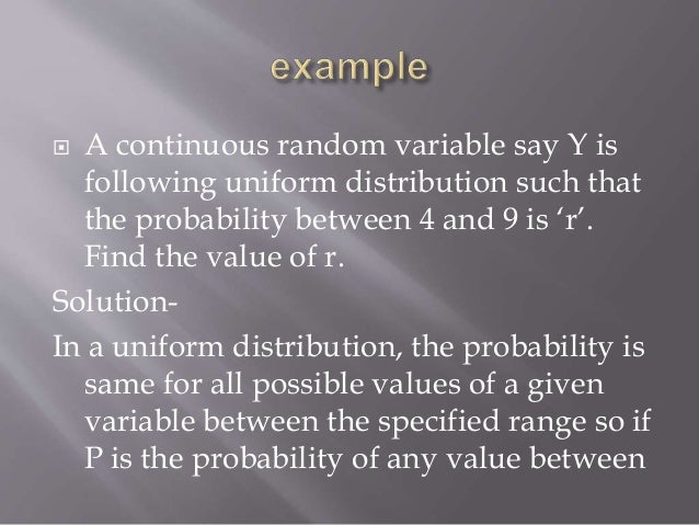 Continuous probability Business Statistics, Management