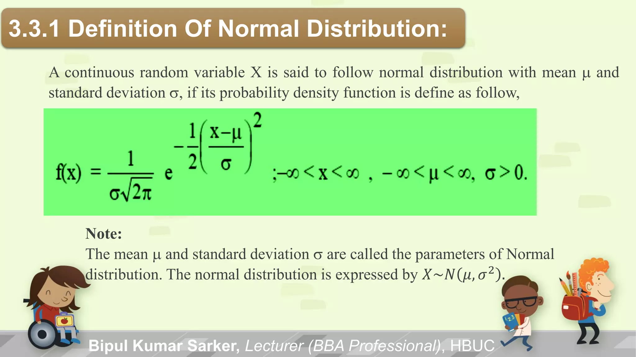 Continuous probability distribution | PDF