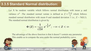 Continuous probability distribution | PDF