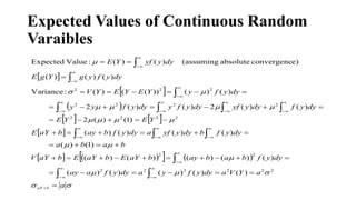 Continuous probability distributions ppt | PDF