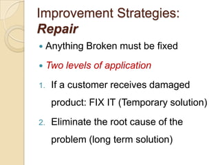 Continuous process improvement (4) | PPTX | Business Administration ...