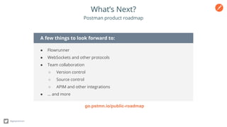 Continuous Quality with Postman | PPT