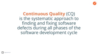 Continuous Quality with Postman | PPT