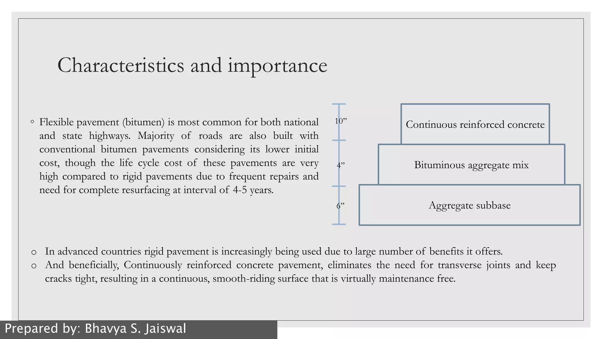 Continuous reinforced rigid pavement | PPTX