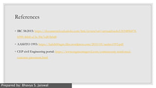 Continuous reinforced rigid pavement | PPTX