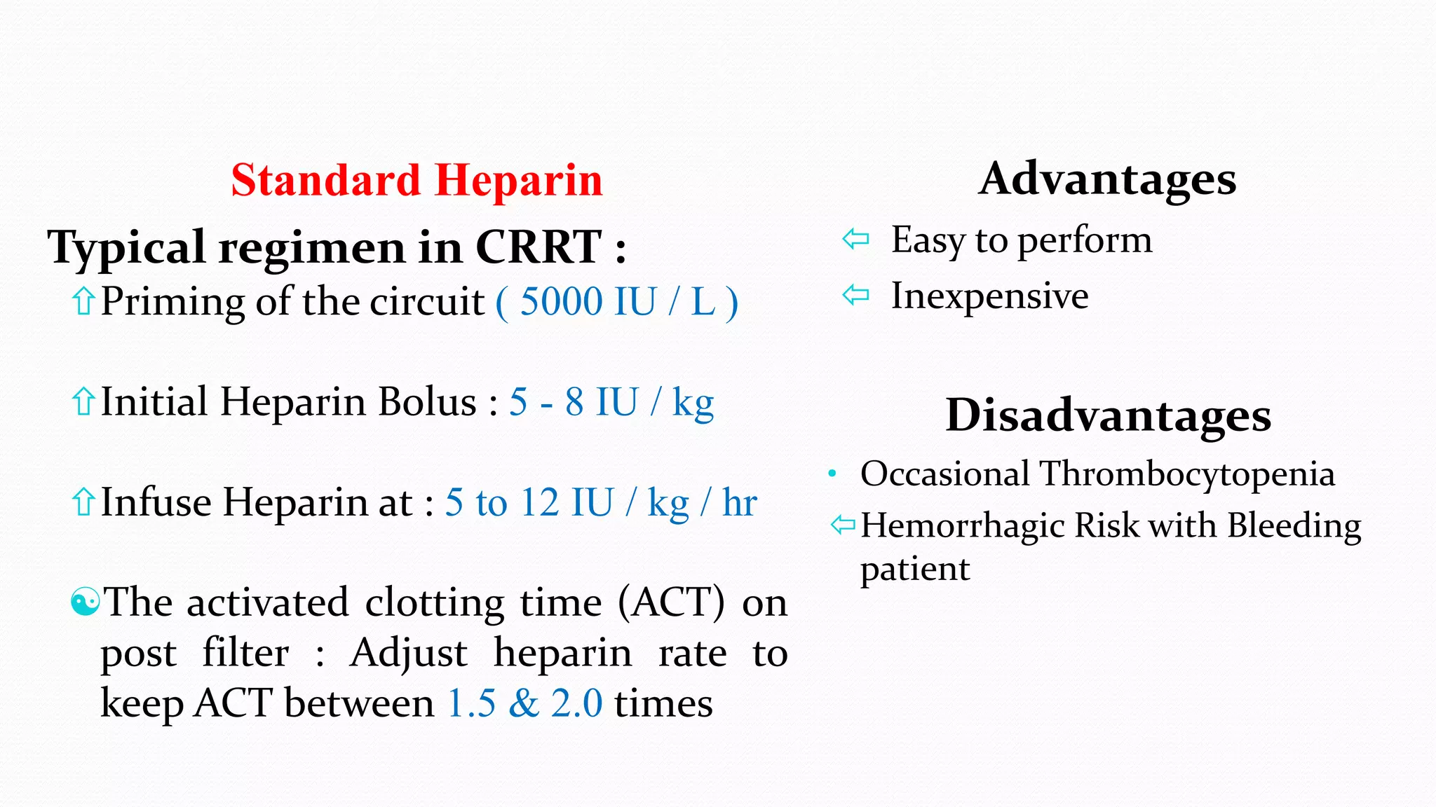 Continuous renal replacement therapy crrt | PPTX
