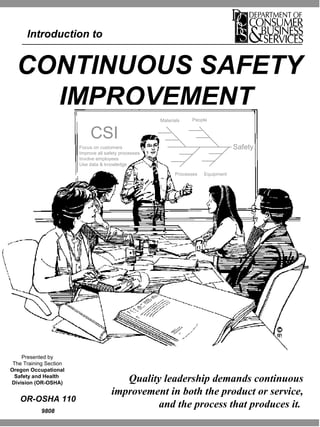 Continuous safety improvement | PPT