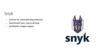 Continuous Security in Pipelines | PPT