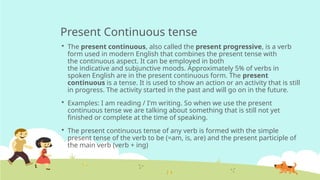Continuous Tense and its types for grade 7.pptx