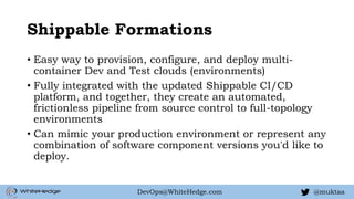 Continuous Testing using Shippable and Docker | PPT