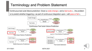 Continuous test suite failure prediction | PPTX