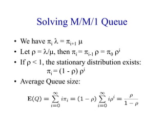 讨论：Continuous Time Markov Chains and Basic Queueing Theory.ppt