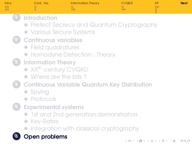 Continuous variables quantum cryptography