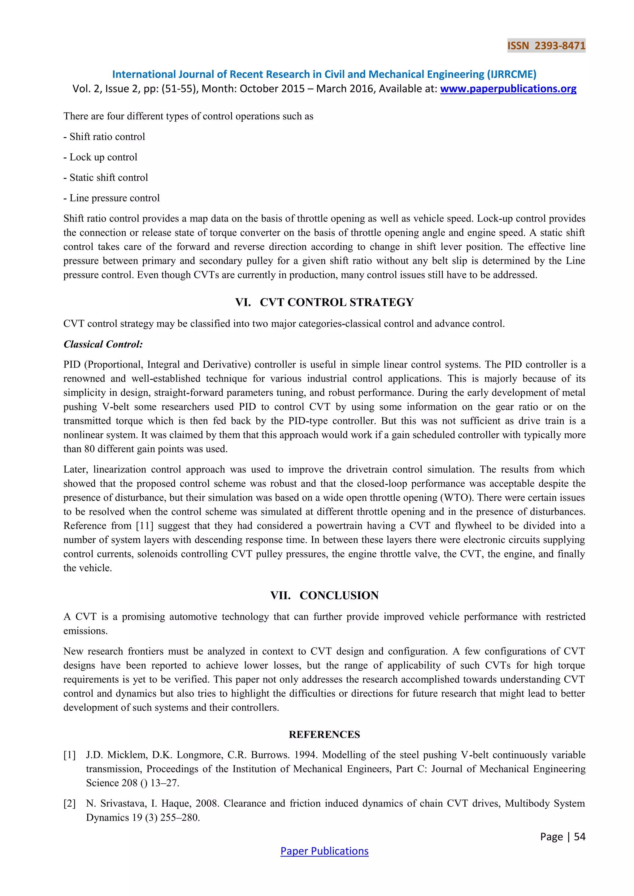 Continuous Variable Transmission | PDF