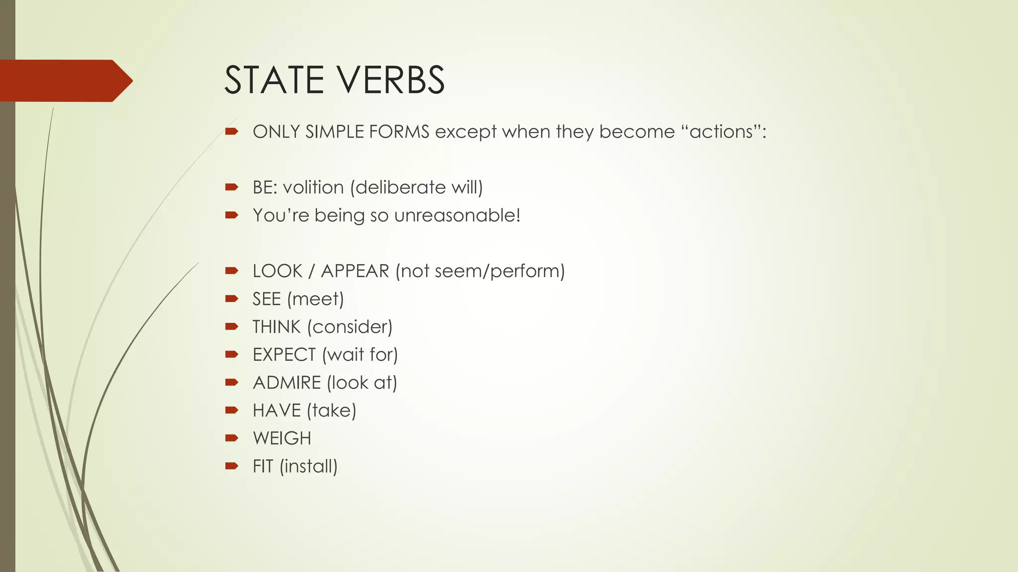 Continuous verb forms | PPT