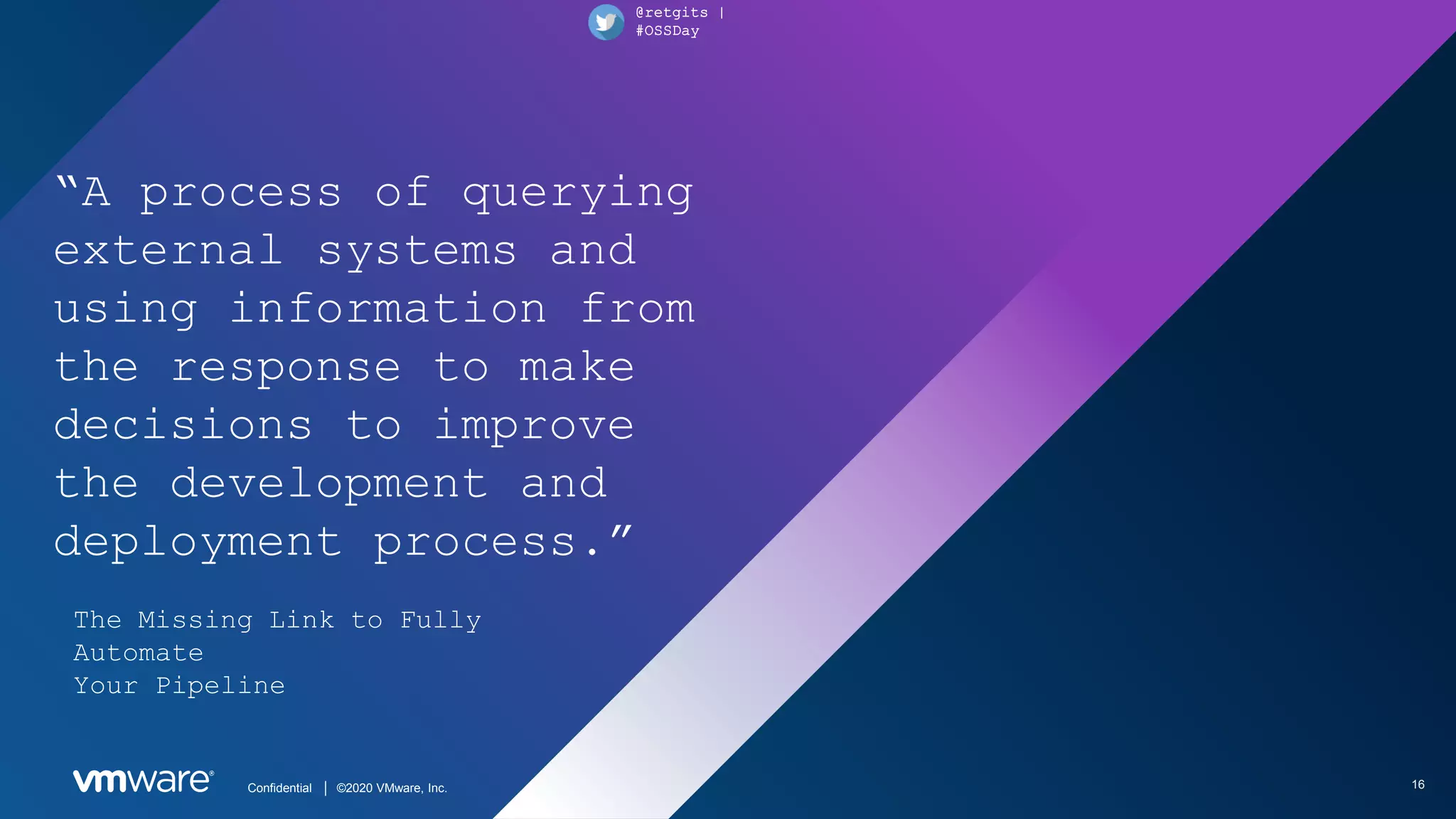 Continuous Verification in a Serverless World | PPT