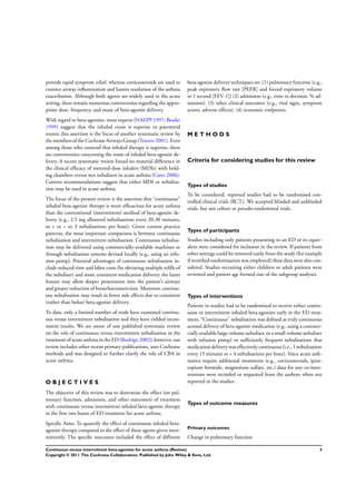 Continuous versus intemittent nebulisation | PDF