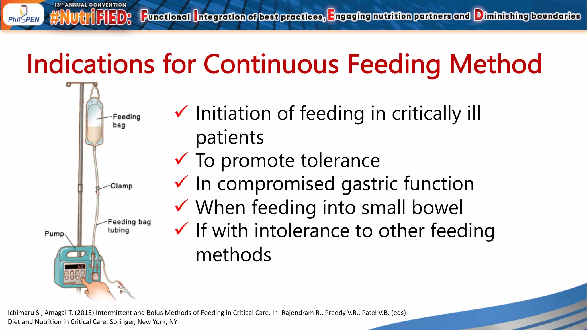 Continuous vs bolus tube feeding: metabolic and circadian consequences ...