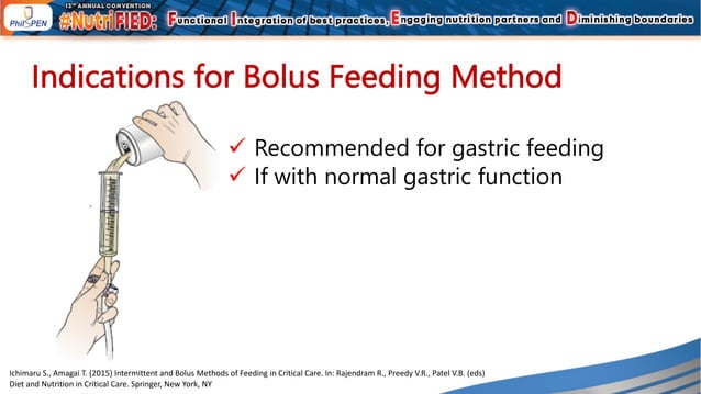 Continuous vs bolus tube feeding: metabolic and circadian consequences