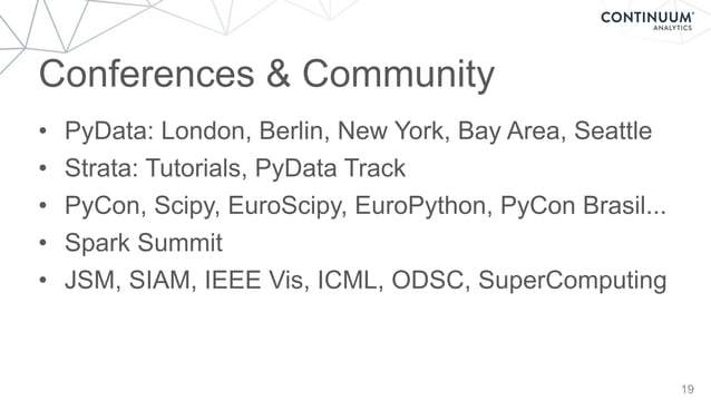 Continuum Analytics and Python | PDF | Programming Languages | Computing