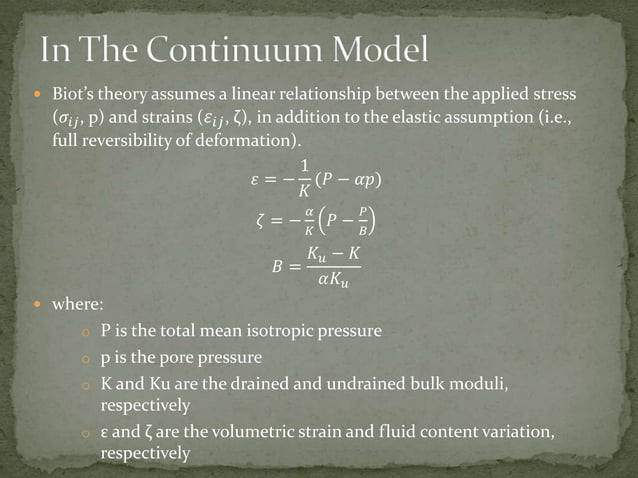 Continuum Biomechanics of Soft Tissue | PPTX | Biological Sciences | Science