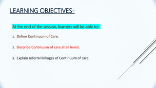 Continuum of care | PPTX | Infectious Diseases | Diseases and Conditions