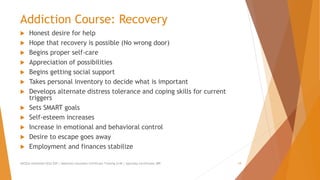 Addiction Counselor Certification Training Series:Continuum of co ...