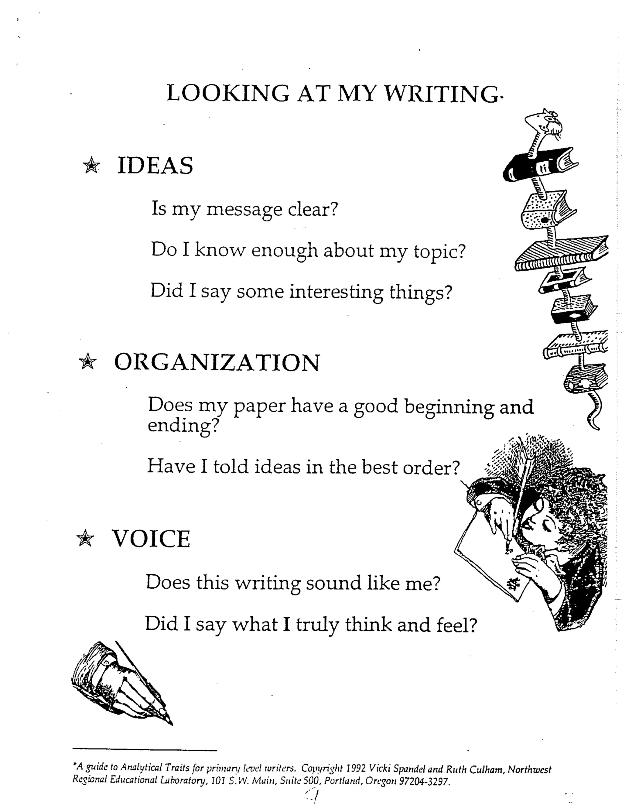 Continuum of Development for Writing | PDF