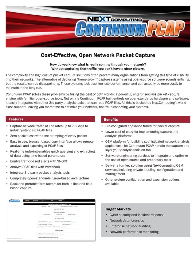 Continuum PCAP | PDF