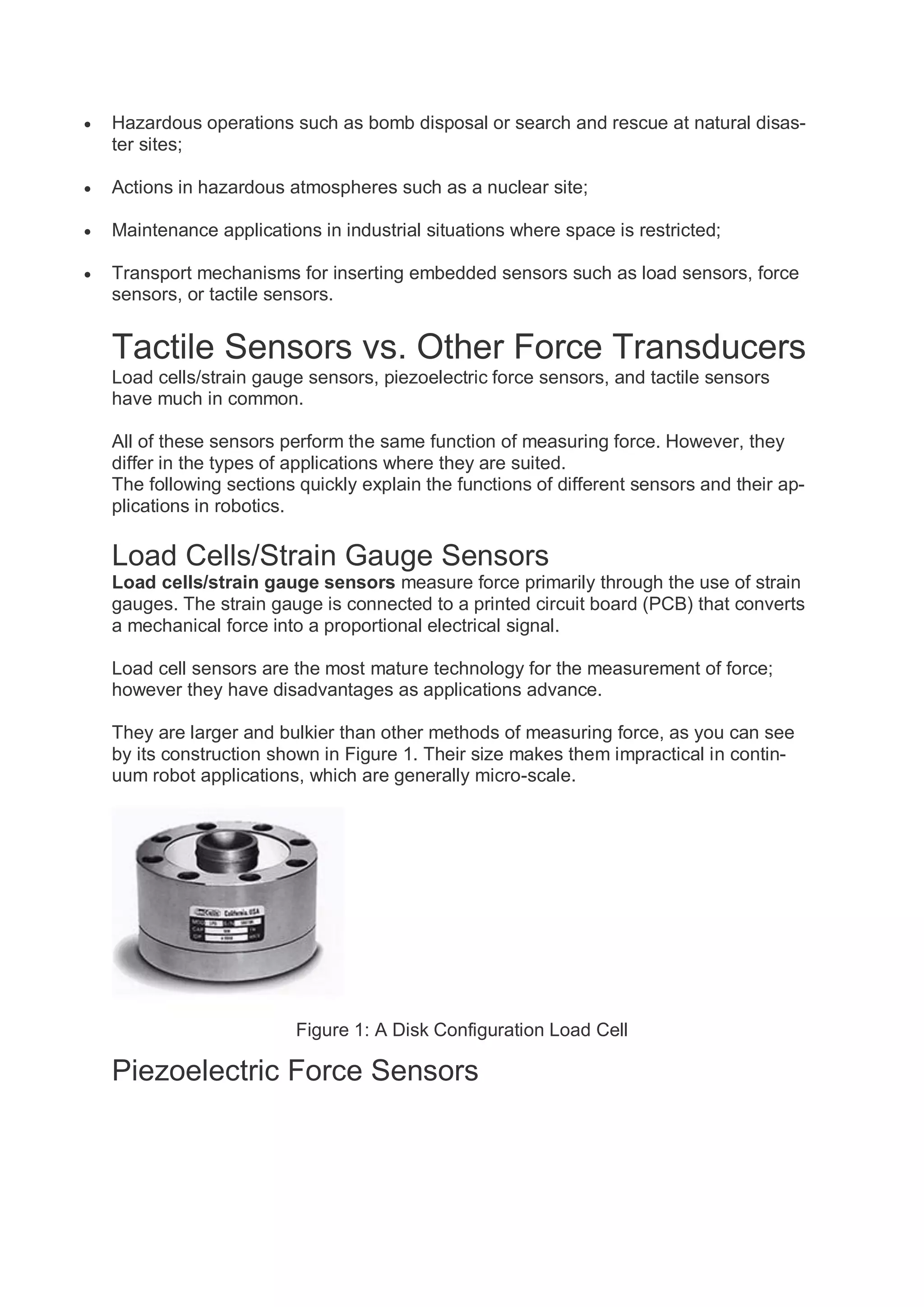 Continuum Robots and Tactile Sensors | PDF
