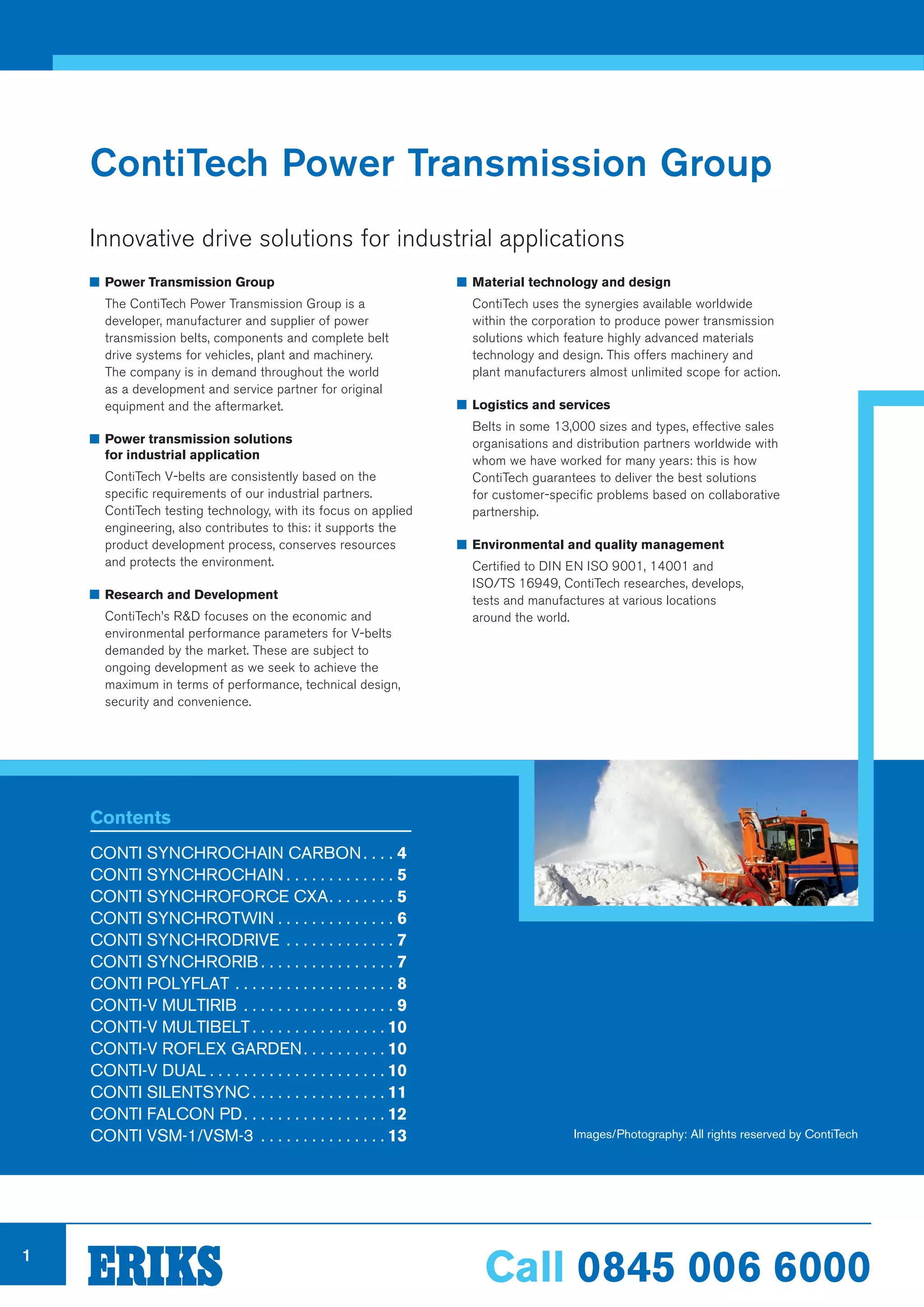 ContiTech brochure 2015 | PDF
