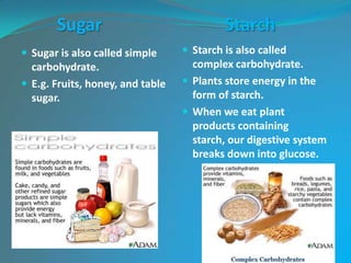 Constituents or Components of Food materials | PDF