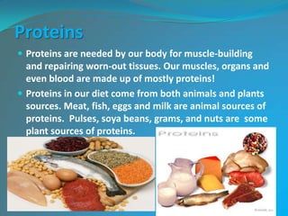Constituents or Components of Food materials | PPT