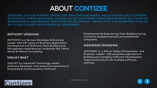 Contizee Agile QA Service | PPT