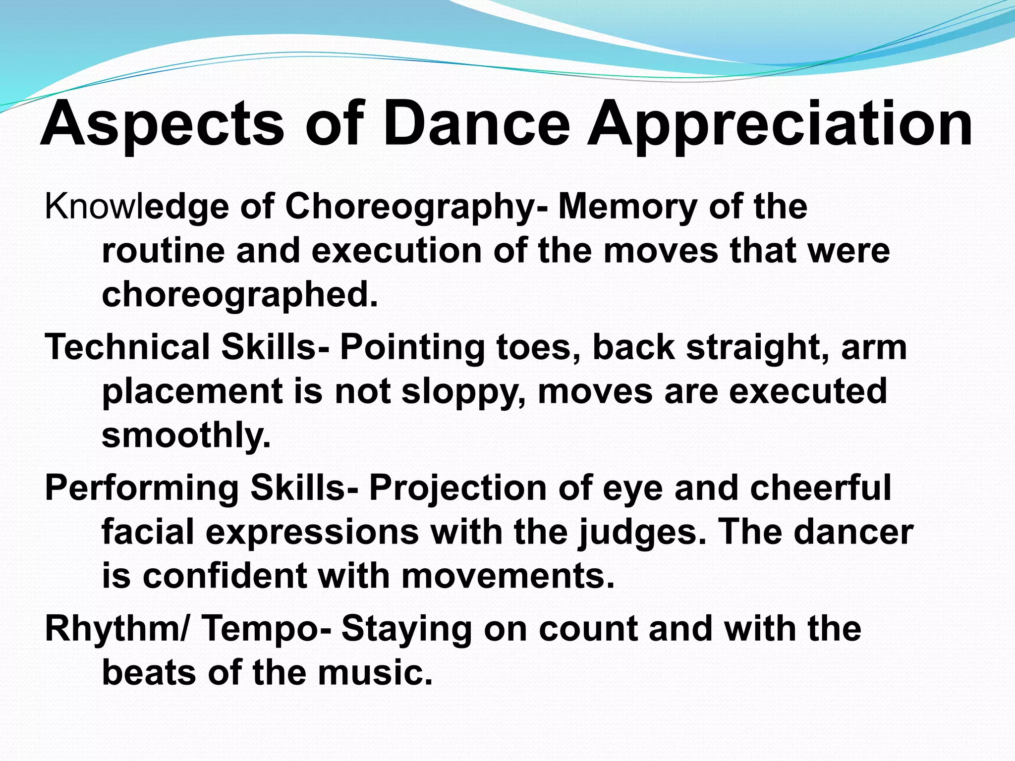 Contemporary dance | PPTX