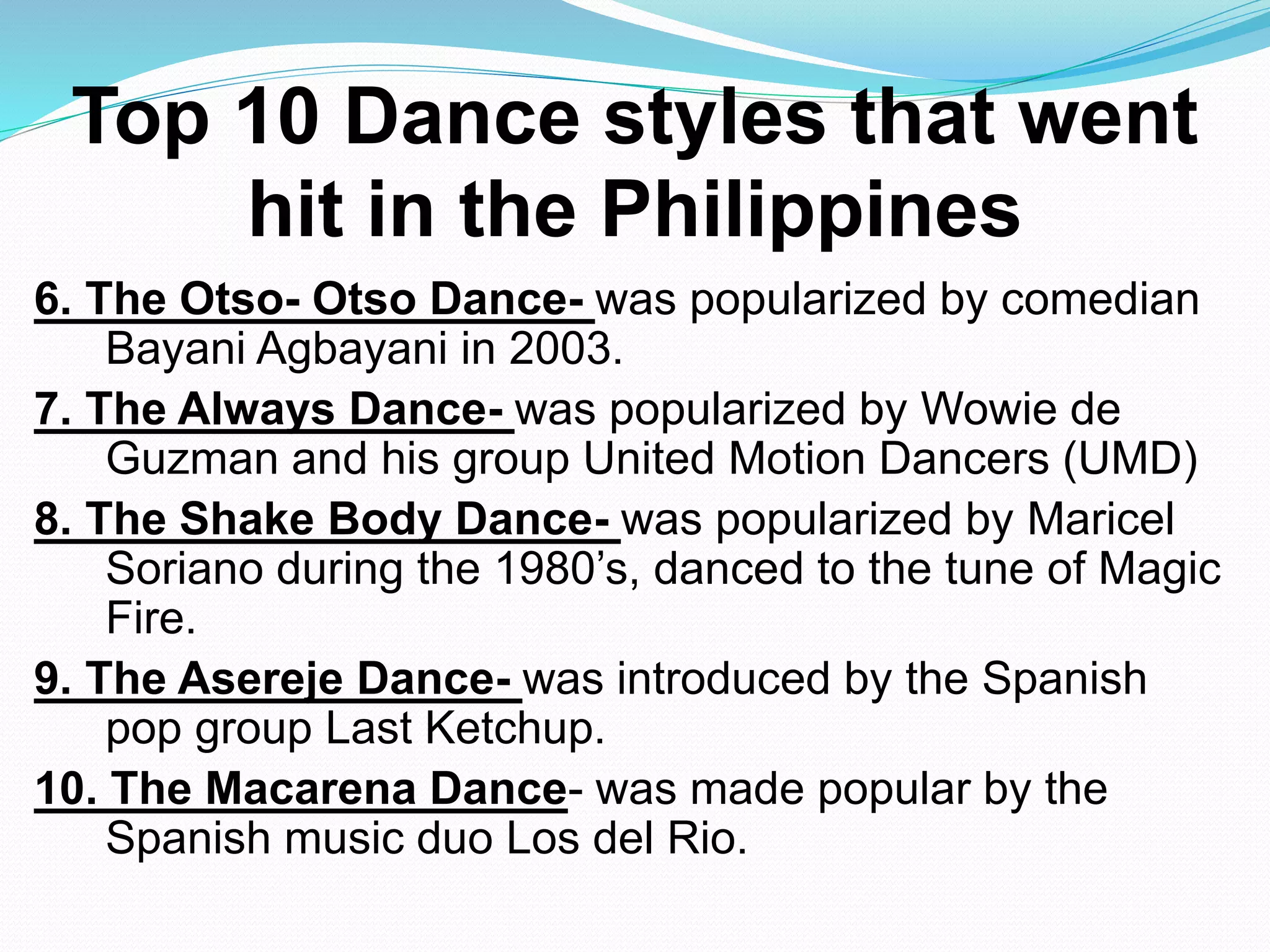 Contemporary dance | PPTX
