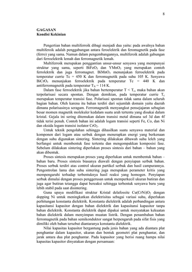 Contoh proposal pkm gagasan tertulis | PDF