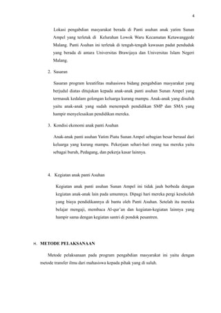 Contoh proposal pkm pengabdian masyarakat | DOC