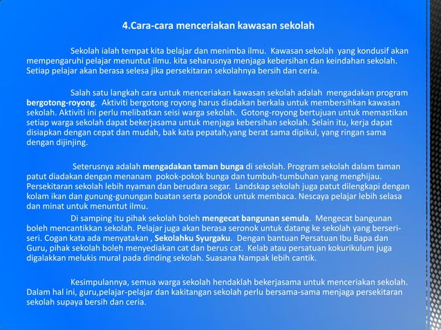 Contoh contoh penulisan karangan fakta | PDF