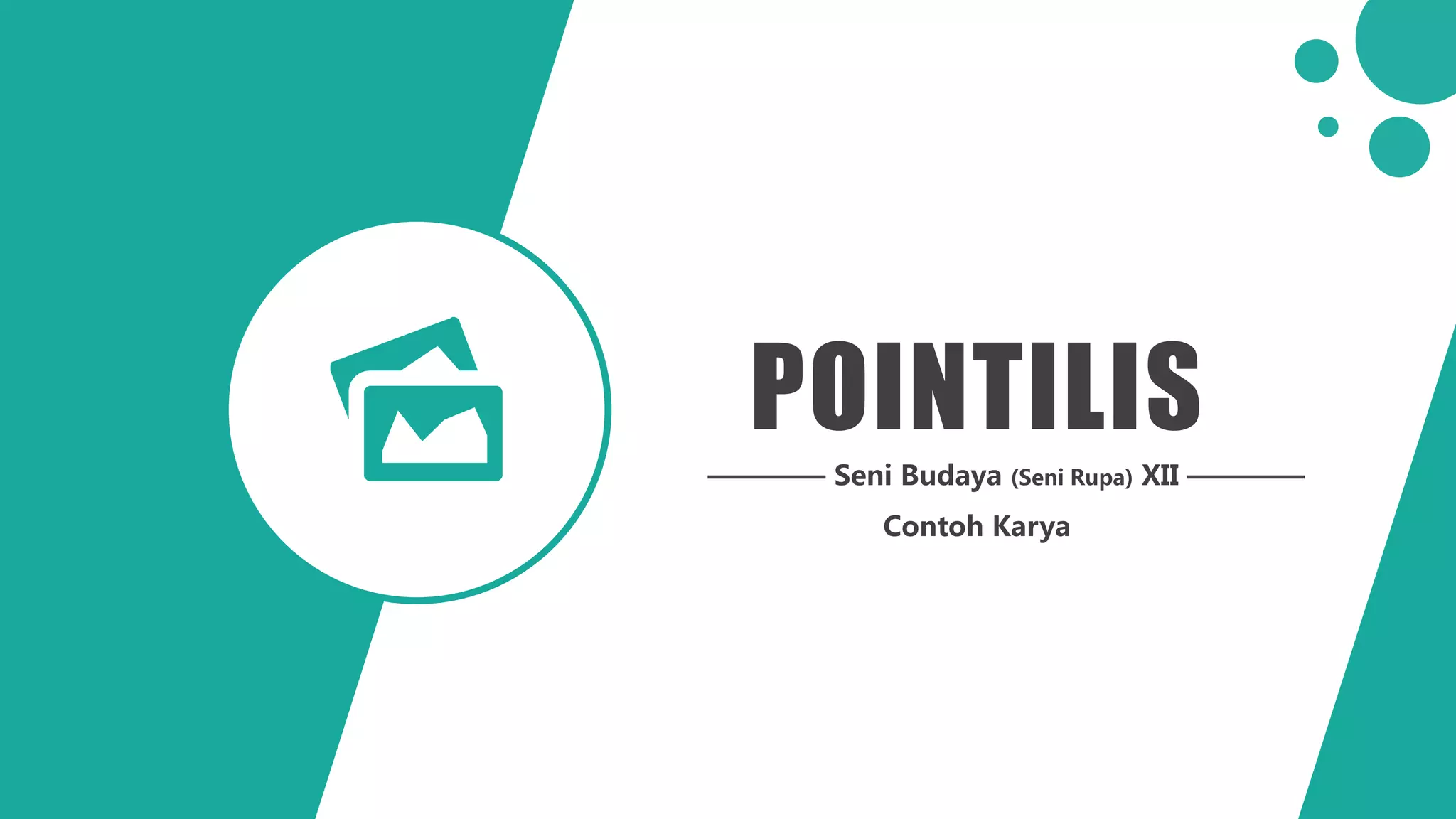 Contoh contoh pointilis | PPTX