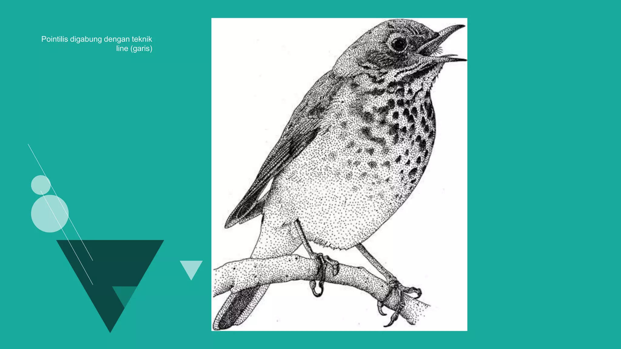 Contoh contoh pointilis | PPTX