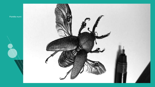 Contoh contoh pointilis | PPTX