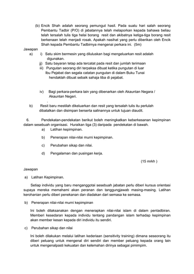 Contoh soalan esei induksi | DOC