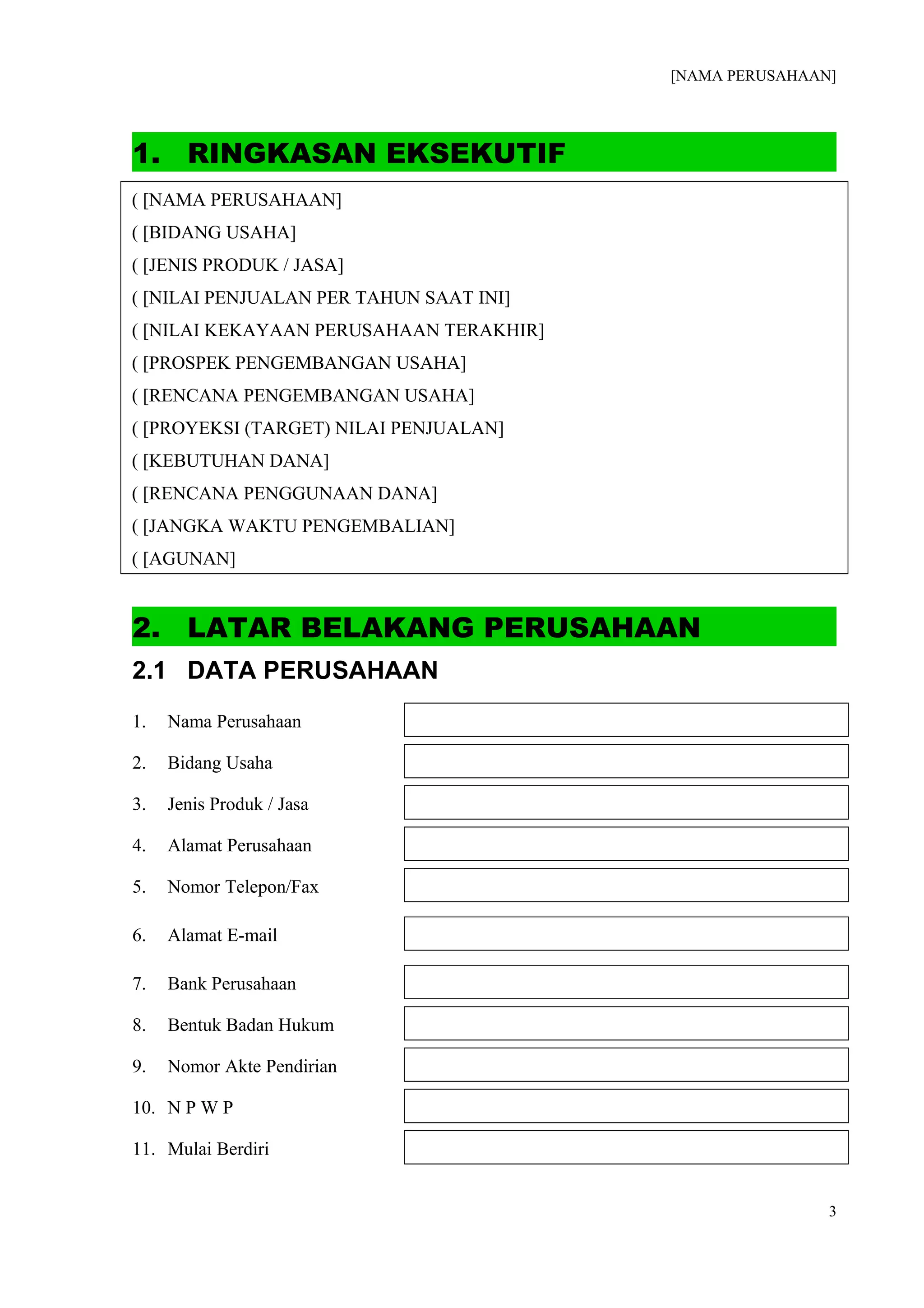 Contoh form-proposal-business-plan | DOC